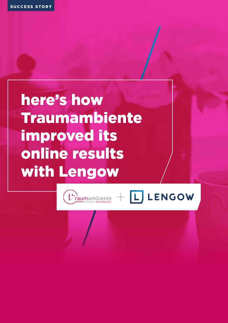 Case Study Traumambiente - adapt product feed - Lengow