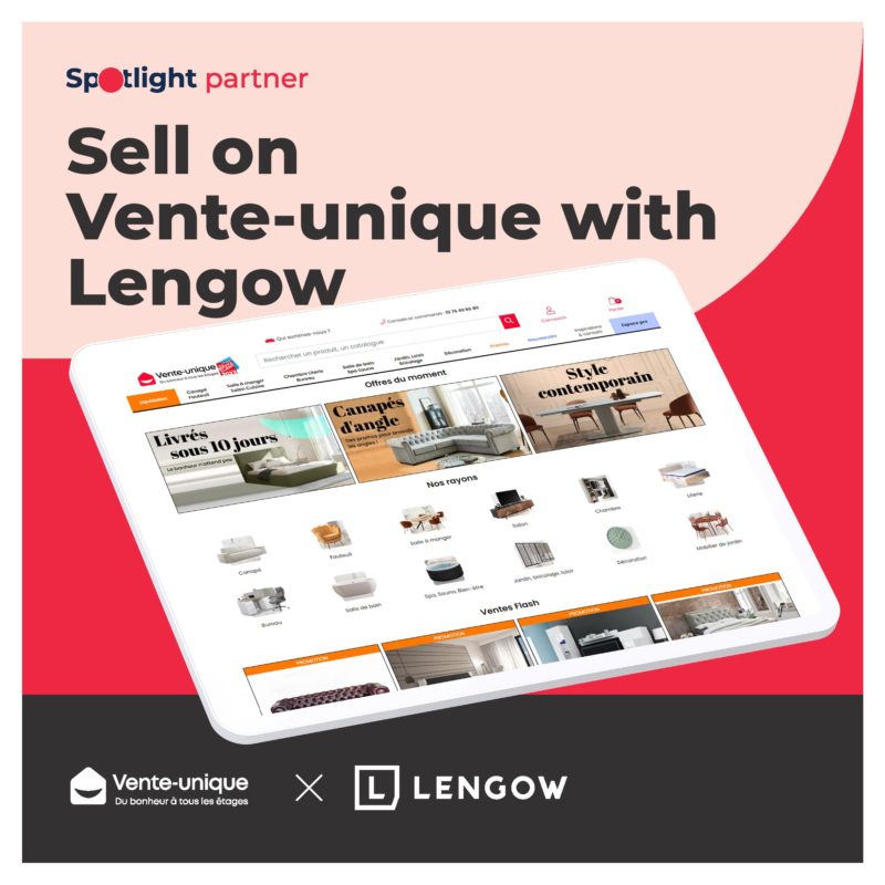 Sell on Vente-unique - Lengow